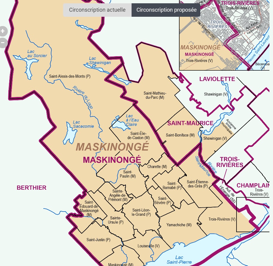 Carte électorale: une circonscription de moins en Mauricie? - L'Écho de ...