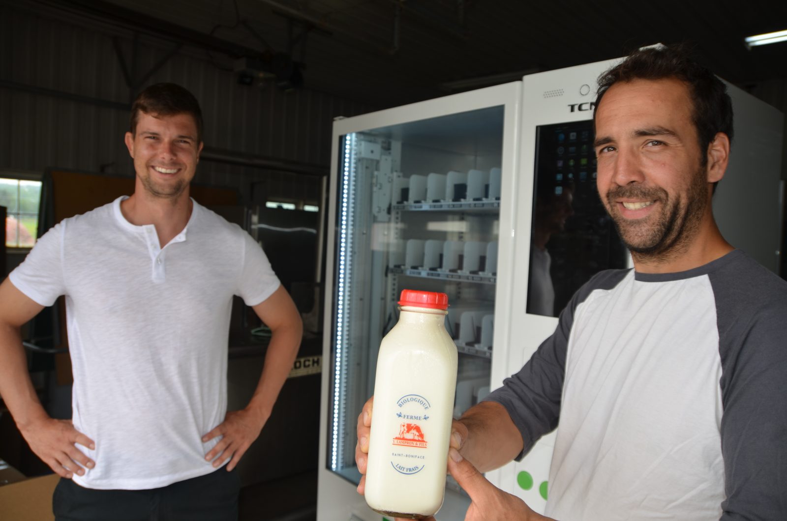 Le lait de la ferme Lampron sur les tablettes - L’Écho de Maskinongé