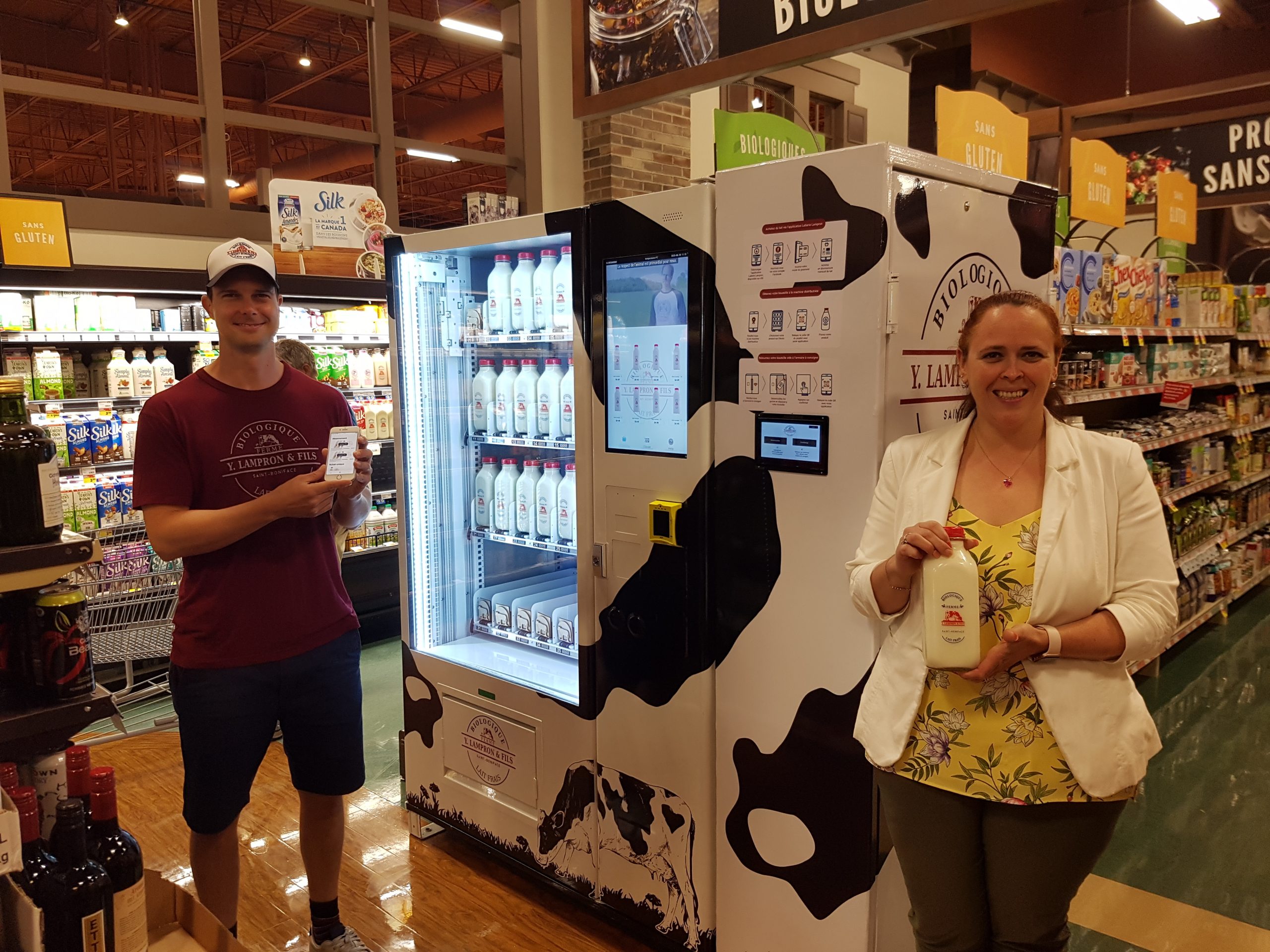 Une machine distributrice… de lait - L’Écho de Maskinongé