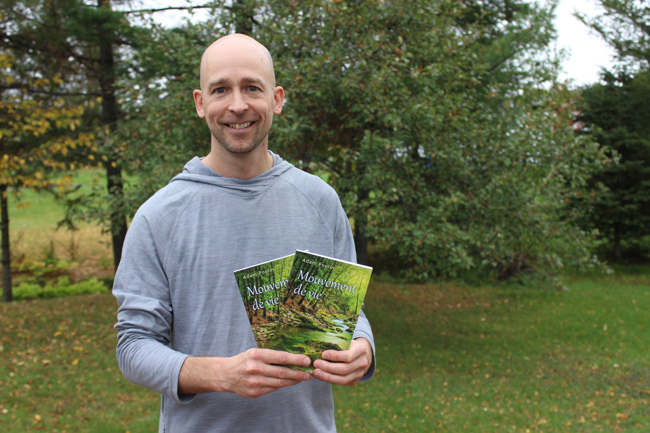 Adam Poulin se dévoile dans un premier livre - L’Écho de Maskinongé