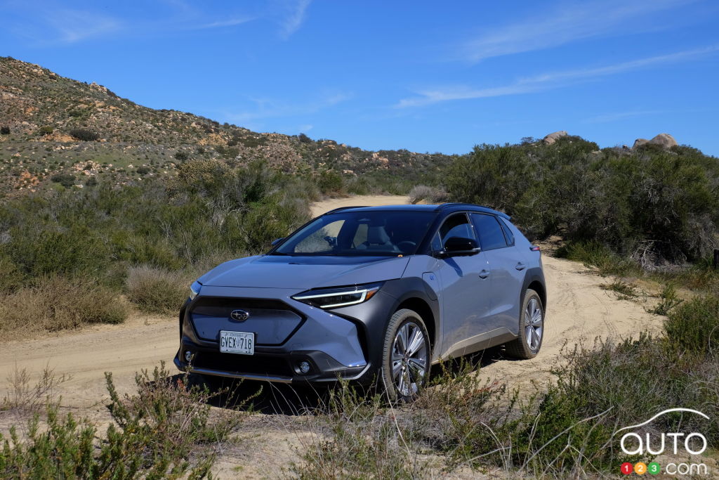 Subaru Solterra 2023 premier essai : satisfaire aux exigences - L’Écho ...