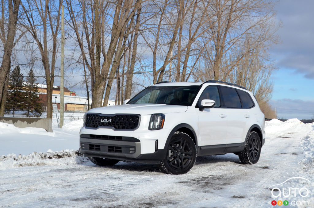 Kia Telluride X-Line 2023 essai : pour suivre la mode… - L’Écho de ...