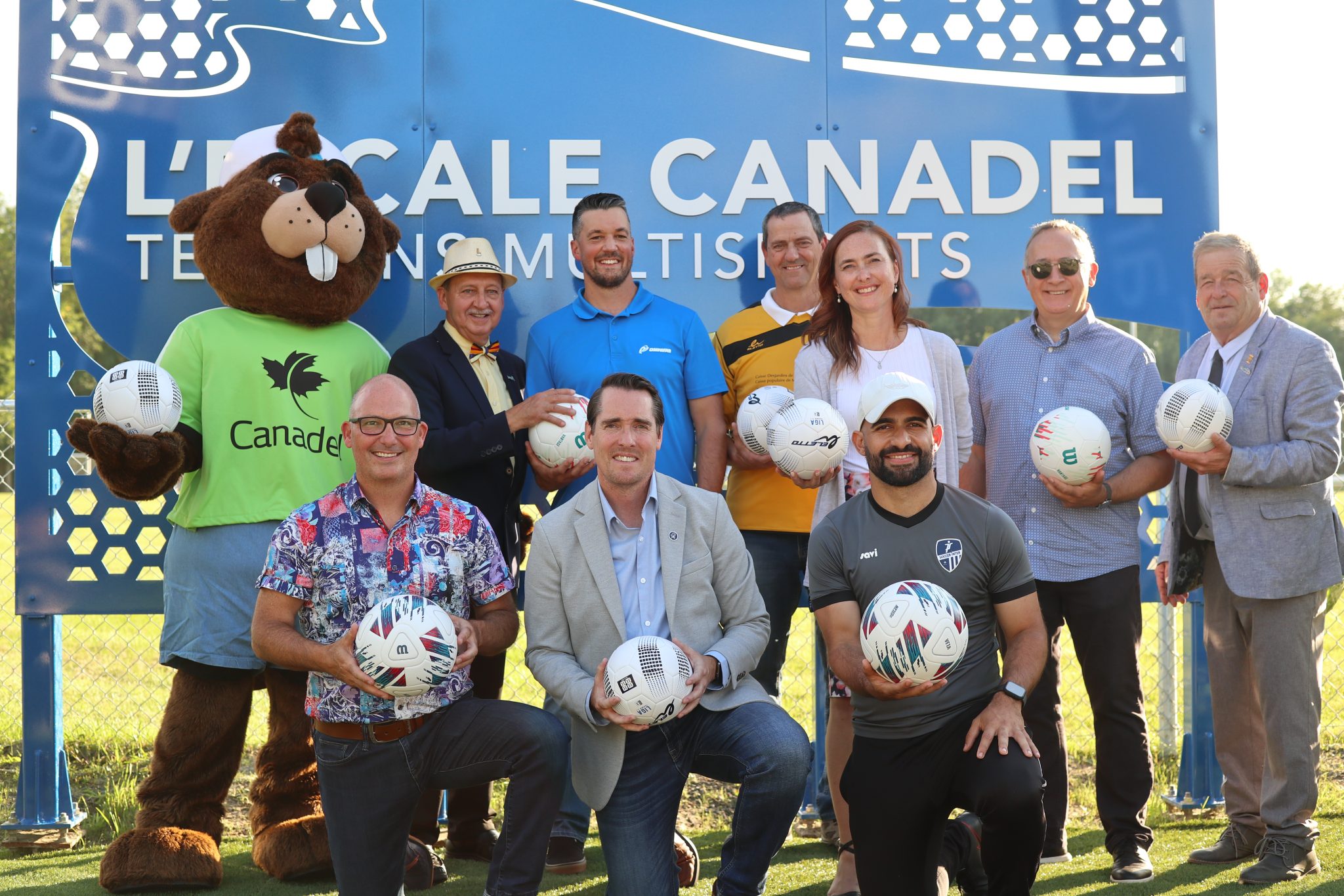 Inauguration des nouveaux terrains multisports à Louiseville - L’Écho ...