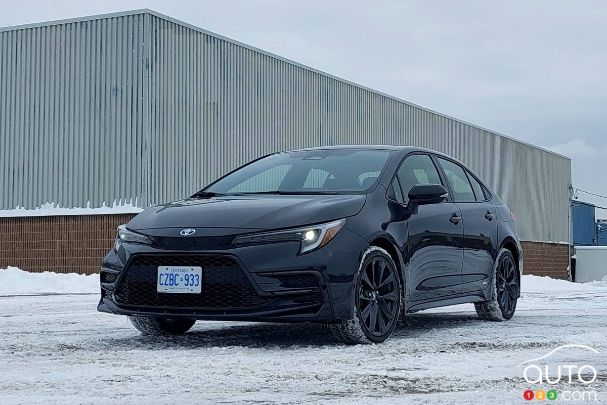 La Toyota Corolla hybride 2024, essai routier : gagnant-gagnant - L ...