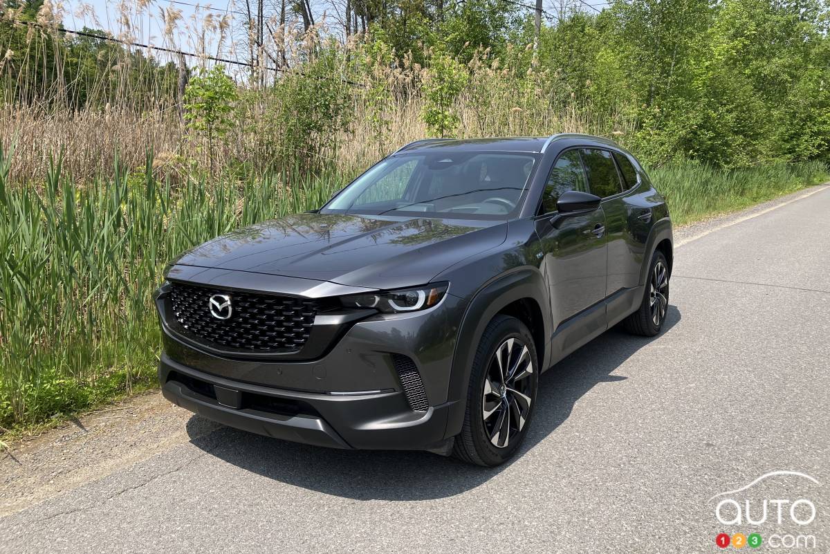 Mazda CX-50 Hybride 2025, essai à long terme, 2e partie : pareil, pas ...