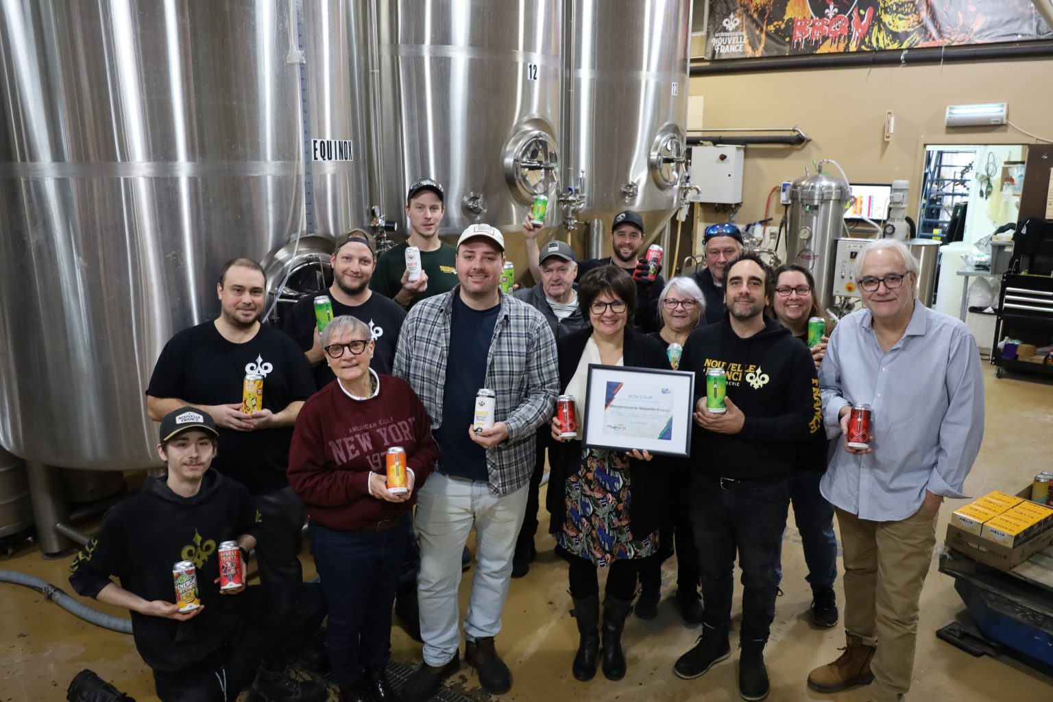 Bon coup de novembre à la Microbrasserie Nouvelle-France - L’Écho de ...